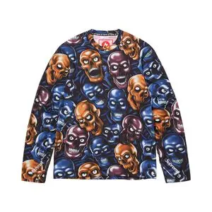 Supreme X Marmot Base Layer Long-sleeve Top 'skull Pile
