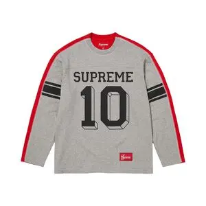 Supreme Long Sleeve Top - Grey