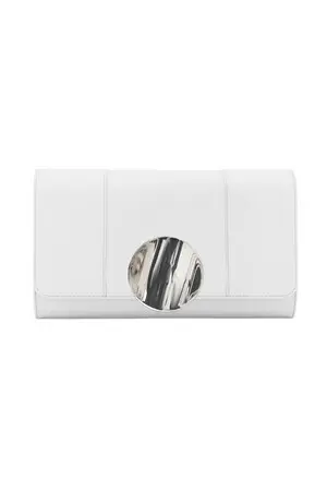 Perrin Le Disque Glove Clutch - White