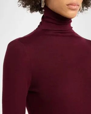 Ag Chels Long-sleeve Turtleneck - Winery