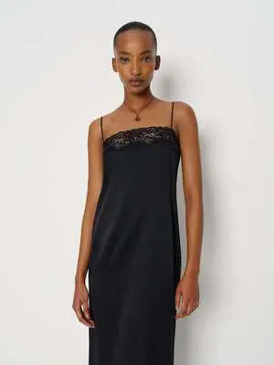REFORMATION Mackenzie Silk Dress