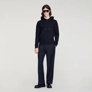 Sandro Fleece Sweatshirts Hoodies For Men