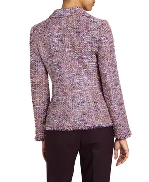 Santorelli Gisele Luxury Tweed Jacket