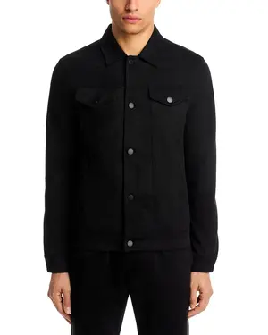 Monfrère Dean Faux Suede Slim Fit Jacket
