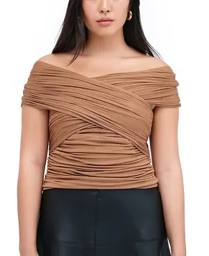 MARCELLA Alyssa Infinity Top - Chestnut