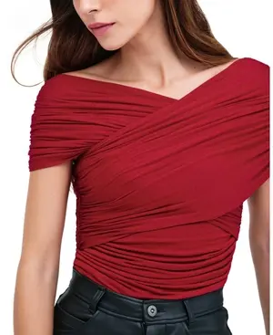MARCELLA Alyssa Infinity Top - Red