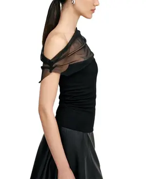 MARCELLA Cabrini Top - Black