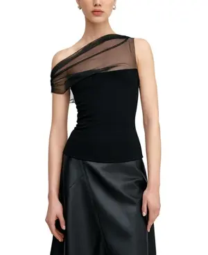 MARCELLA Cabrini Top - Black
