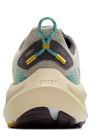 Brooks Ghost Trail Running Shoe - Bleached Sand/rabbit/bluefish