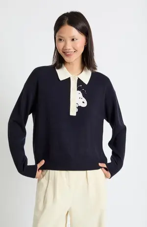 Chinti & Parker Button Detailed Sweaters For Women