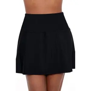 Miraclesuit Fit & Flare Skirted Bikini Bottoms - Black