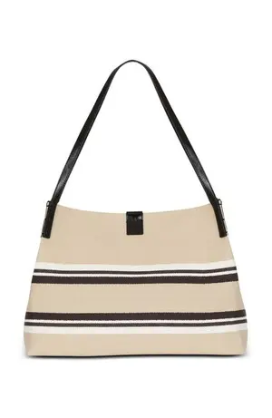 Balmain Medium Release Shopper Bag - Beige