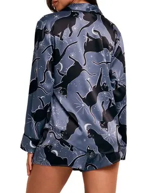 ADORE ME Sammie Pajama Set - Convo Blue
