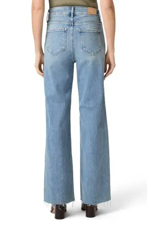 Paige Anessa Wide Leg Jeans - Explorer