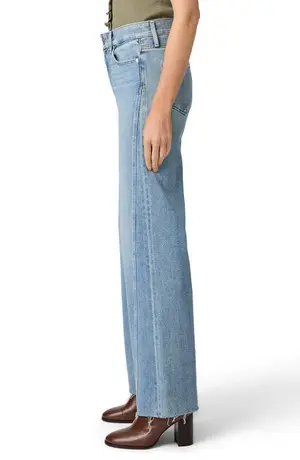 Paige Anessa Wide Leg Jeans - Explorer