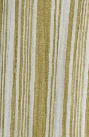 Rip Curl Striped Wide Leg Jumpsuit - Olive