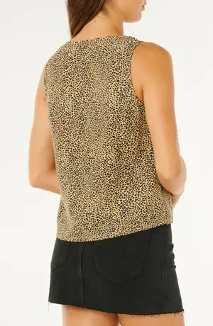 Rip Curl Animal Instincts Linen Blend Tank