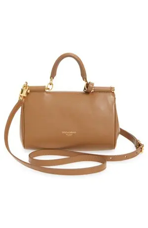 Dolce & Gabbana Mini My Sicily Handbag - 8z093 Caramello