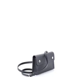 HERMES Double Snap Pochette Crossbody Epsom