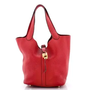 Hermès Picotin Lock Mm - Red