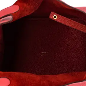 Hermès Picotin Lock Bag Clemence Mm - Red