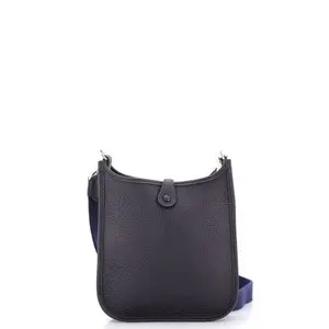 Hermès Evelyne Bag Gen Iii Clemence Tpm - Black