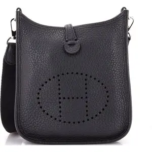 Hermès Evelyne Bag Gen Iii Clemence Tpm - Noir