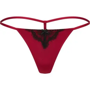 ADORE ME Amrenn G-string Panties - Dark Red