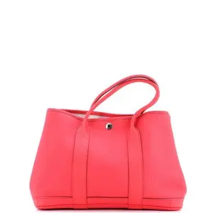 Hermès Garden Party Tote Leather 30 - Red