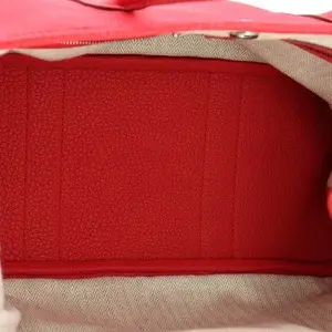 Hermès Garden Party Tote Leather 30 - Red