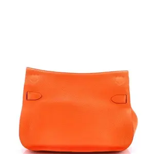 Hermès Jypsiere Bag Clemence 31 - Feu