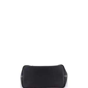 Hermès Pursangle Tote Canvas With Leather - Noir