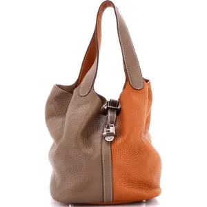 HERMES Picotin Lock Bag Bicolor Clemence Mm