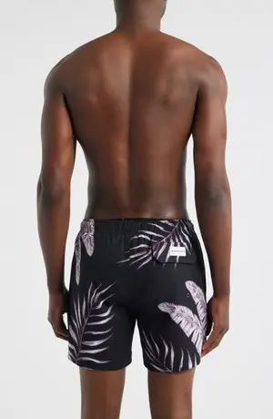 MAVRANS Printed Swim Trunks