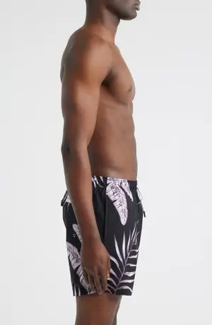 MAVRANS Printed Swim Trunks