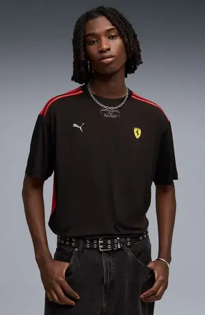PUMA Ferrari Motorsport Performance T-shirt - Puma Black