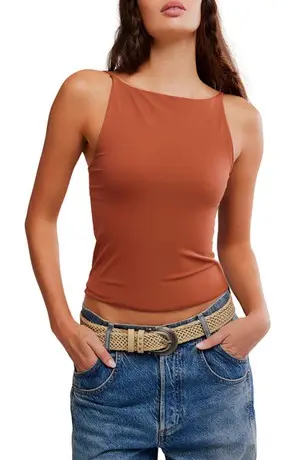 Free People Round Two Camisole - Canyon Sunset