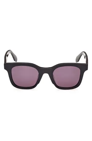 Adidas 47mm Sunglasses - Shiny Black/smoke