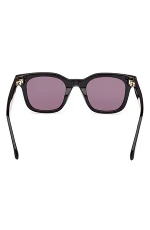 Adidas 47mm Sunglasses - Shiny Black/smoke