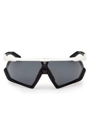 Adidas Shield Sunglasses - White/other/smoke