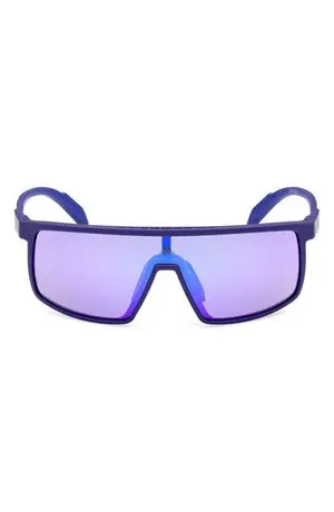 Adidas Shield Sunglasses - Blue/mirror Violet
