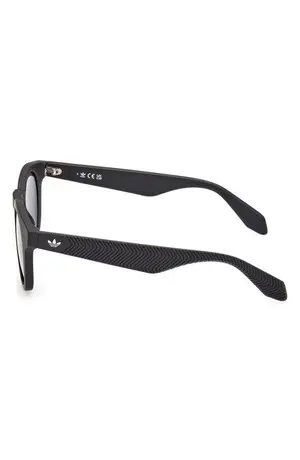 Adidas 48mm Round Frame Sunglasses