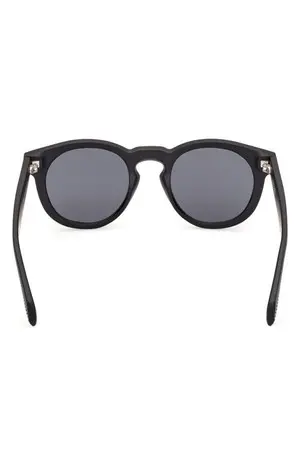 Adidas 48mm Round Frame Sunglasses