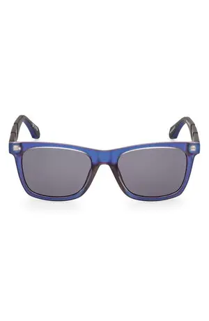 Adidas 53mm Navigator Sunglasses - Violet/other/smoke