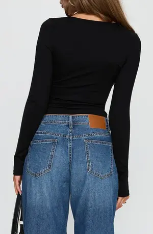 Princess Polly Cutout Long-sleeve Top