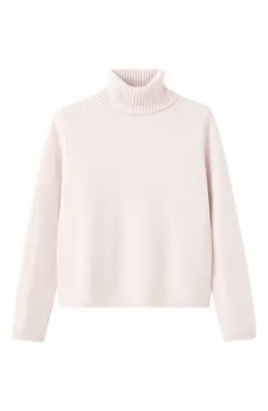 Mango Turtleneck Sweater - Ecru