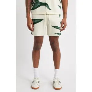 MAVRANS Jungle Knit Shorts - Beige