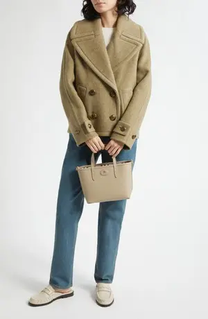 Burberry Caitlin Short Pea Coat