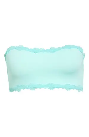 Free People Charlie Bandeau Bra - Blue Light