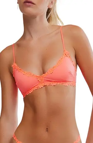 Free People Charlie Bralette - Sunset